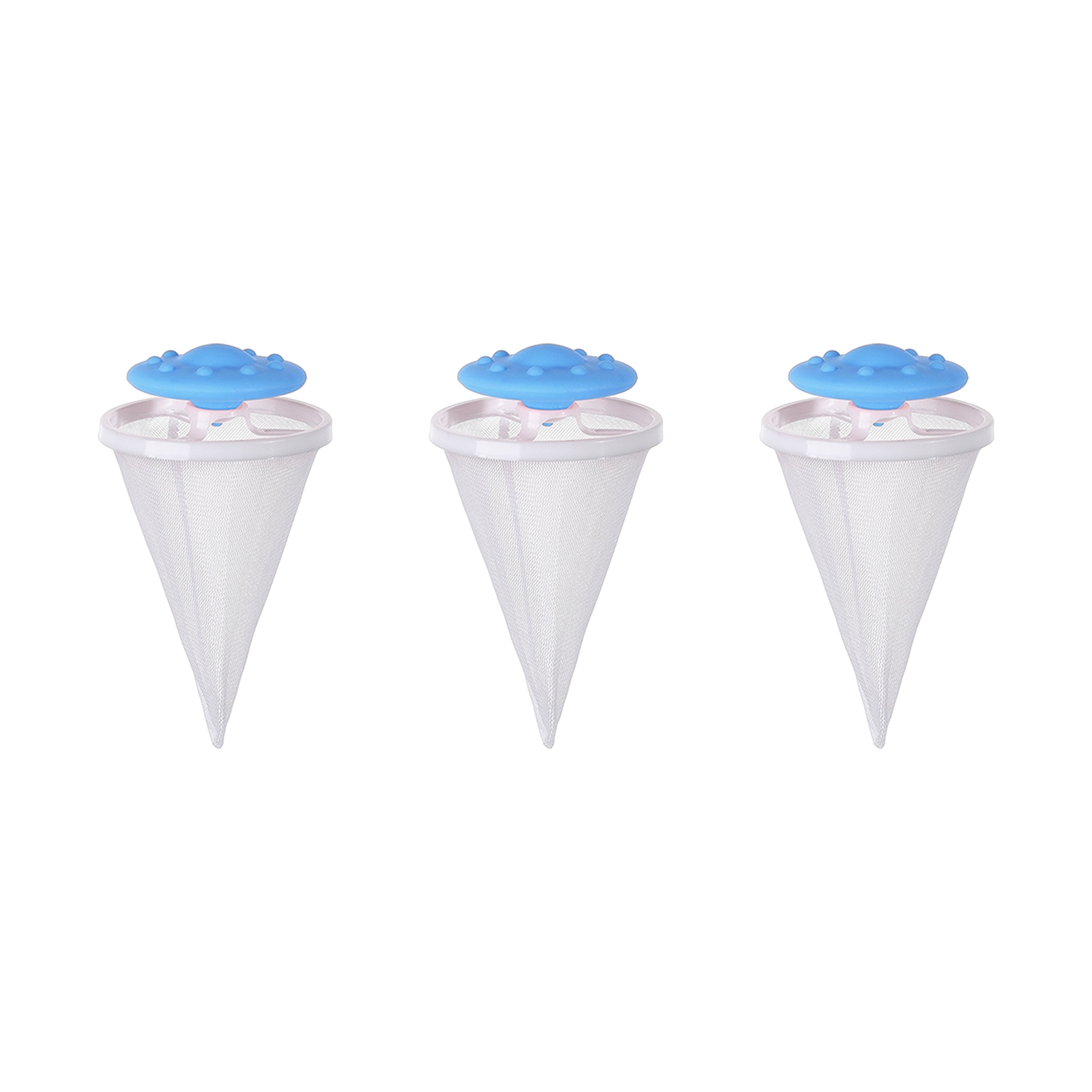 Sylvtty Floating Hair Filter Mesh Washing Machine Reusable Hair Catcher ...