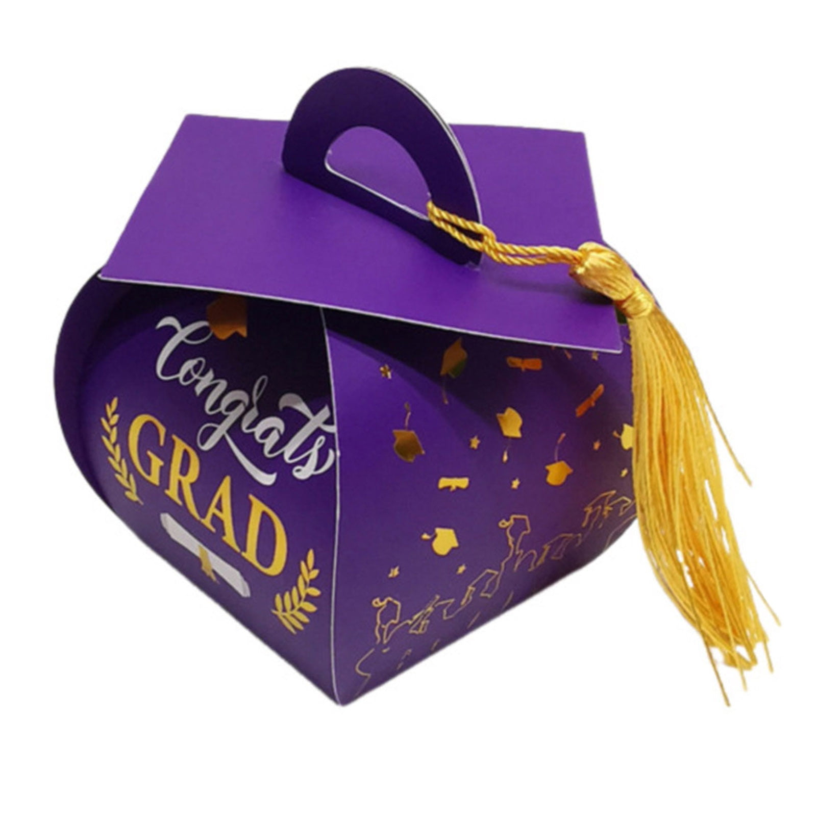 Sylvtty Graduation Cap Gift Box Class of 2025 Grad Cap Candy Treat Box ...