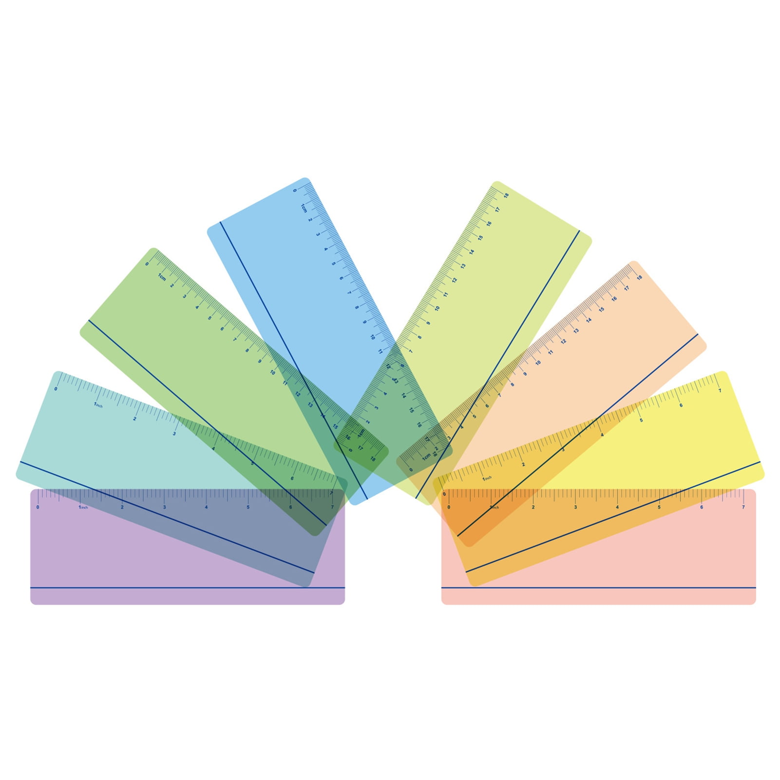 Sylvtty Guided Reading Strips Colored Overlay Highlight Bookmark ...