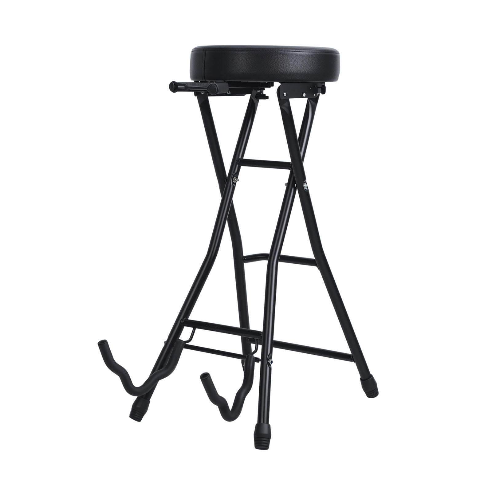 Sylvtty Guitar Stool with Padded Seat, Collapsible Chair with Guitar ...