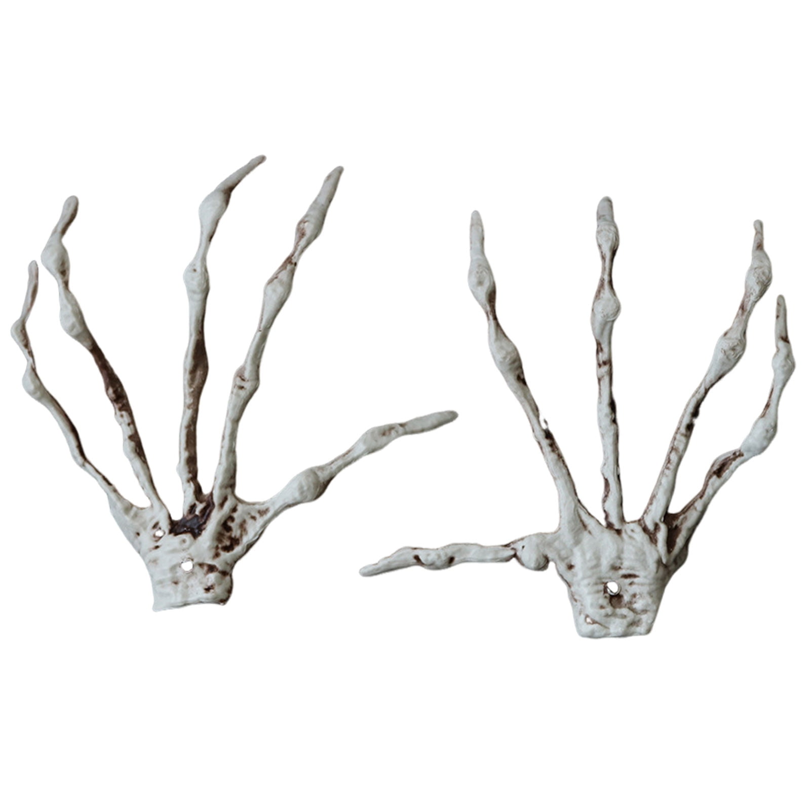 Sylvtty Halloween Skeleton Hands Realistic Plastic Skeleton Human Hands ...