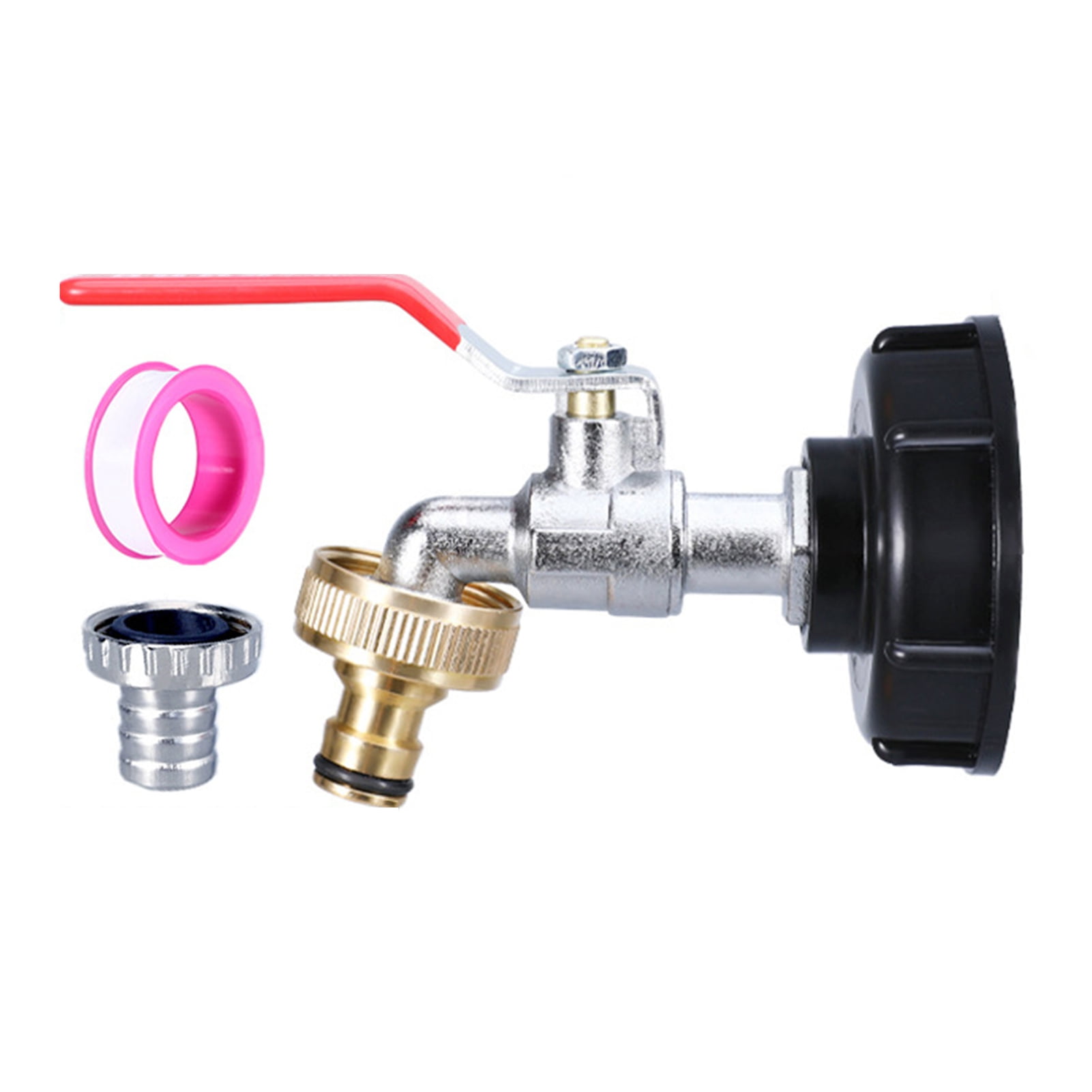 Sylvtty IBC Tote Tank Adapter Rustproof Corrosion Resistant Easy to ...