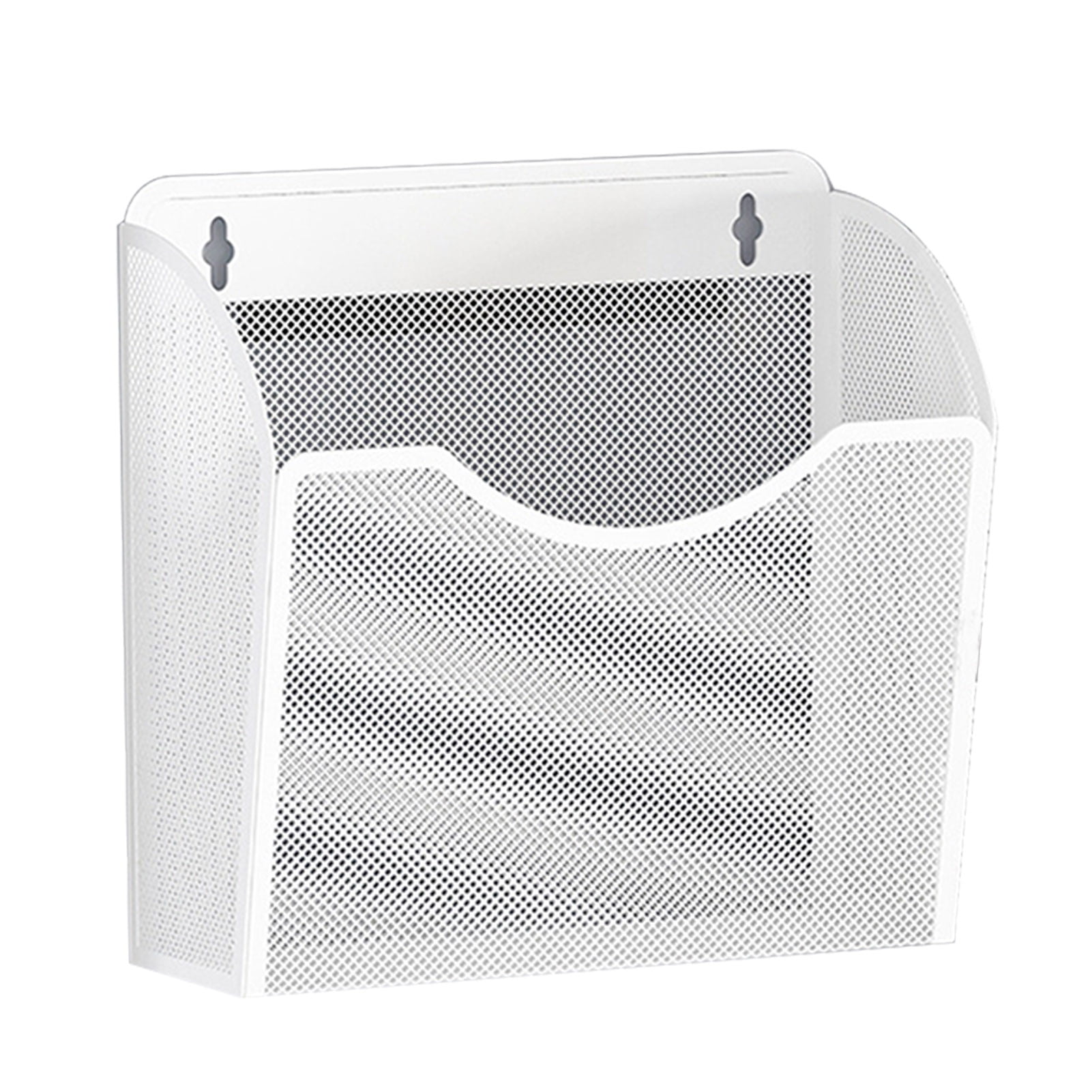 Sylvtty Magnetic Pencil Holder Metal Wire Mesh Storage Baskets with ...