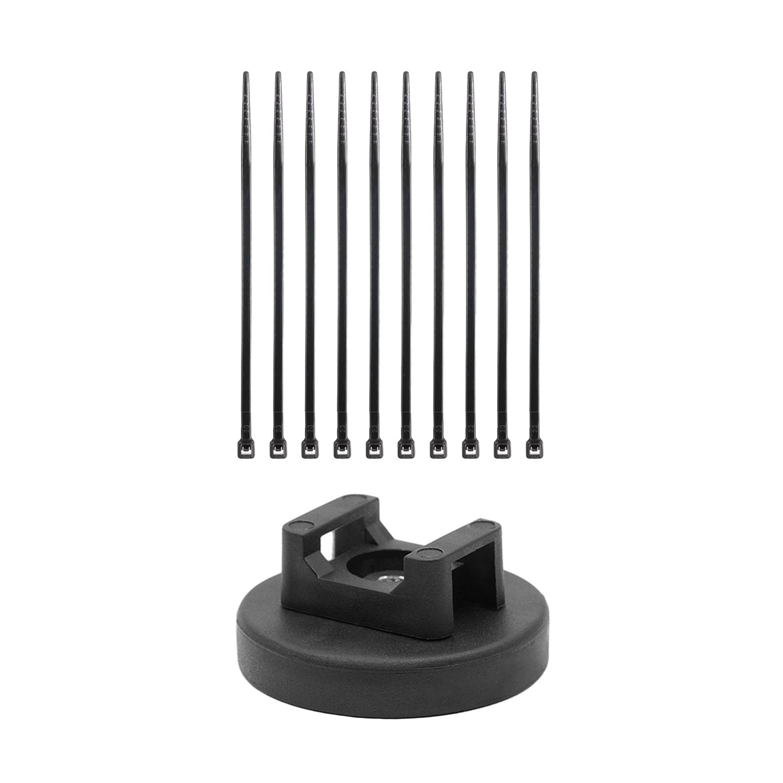 Sylvtty Magnetic Zip Tie Mounts Base Releasable Cable Zip Ties Easy ...