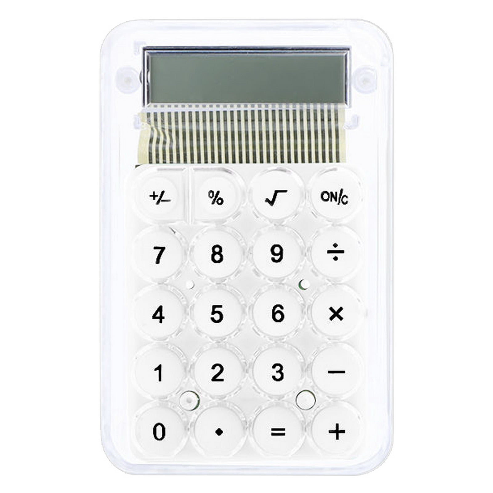 Sylvtty Student Calculator LCD Display Large Screen Silicone Buttons ...