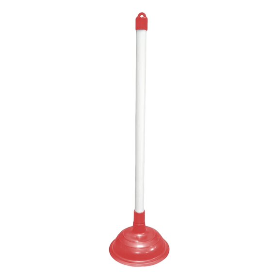 Sylvtty Toilet Drainer Heavy Duty Rubber Force Cup Plunger with Long ...