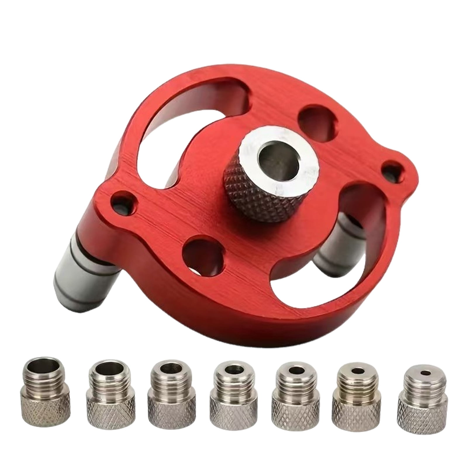 Sylvtty Woodworking Hole Drill Positioner Locator Tool with Drill ...