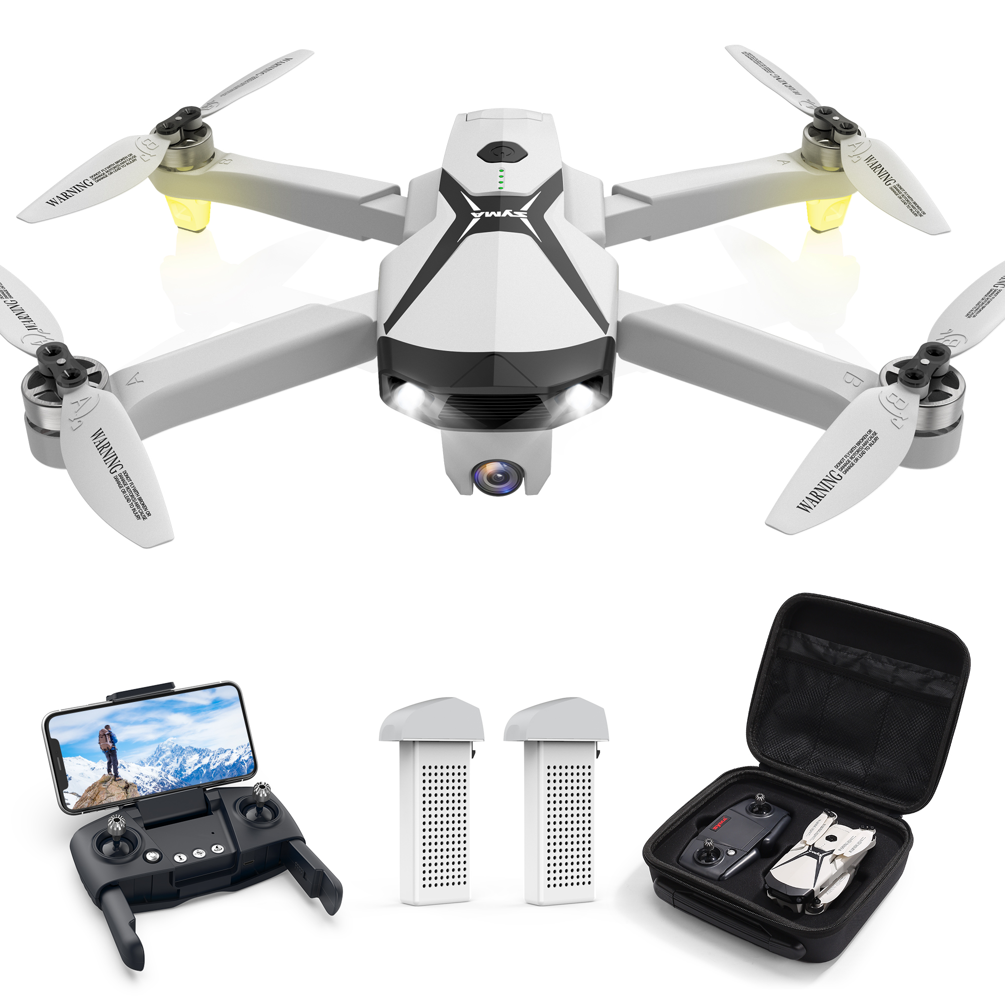 4DRC F3 GPS Drone with 4K Camera for Adults ,Foldable Medium Drone with ...