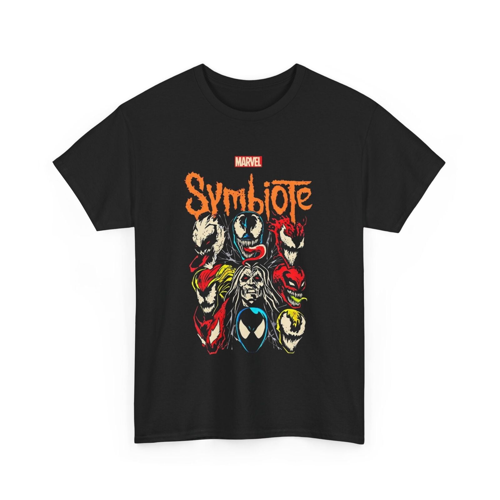 Symbiote Creature Comic Tee – Dark Fusion Style Graphic Shirt for Fans ...