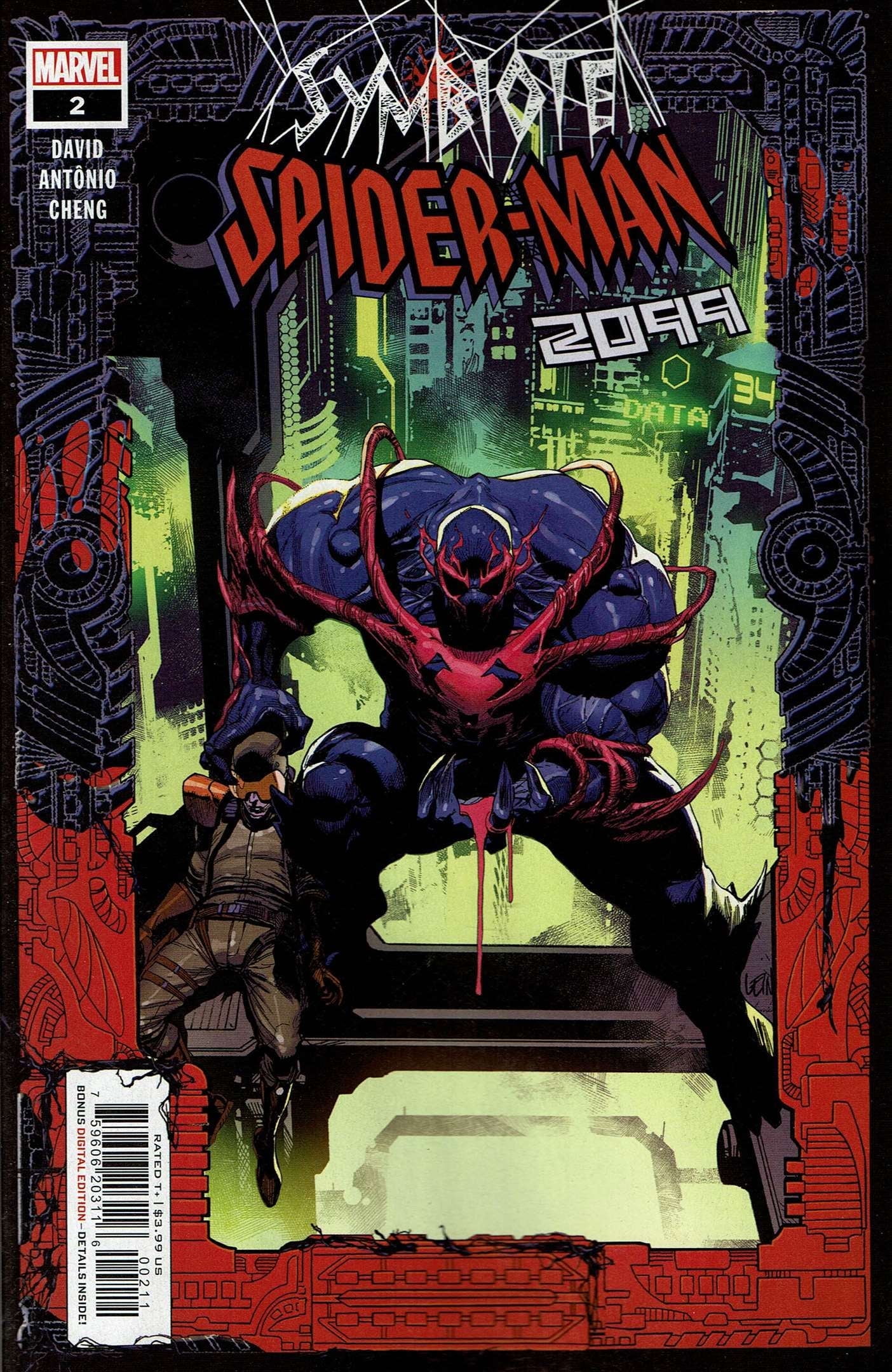 Symbiote Spider-Man 2099 #2 VF ; Marvel Comic Book - Walmart.com