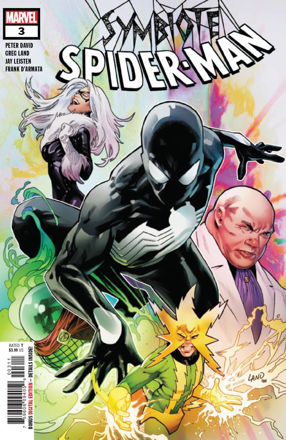 Symbiote Spider-man #3 Marvel Comics Comic Book - Walmart.com