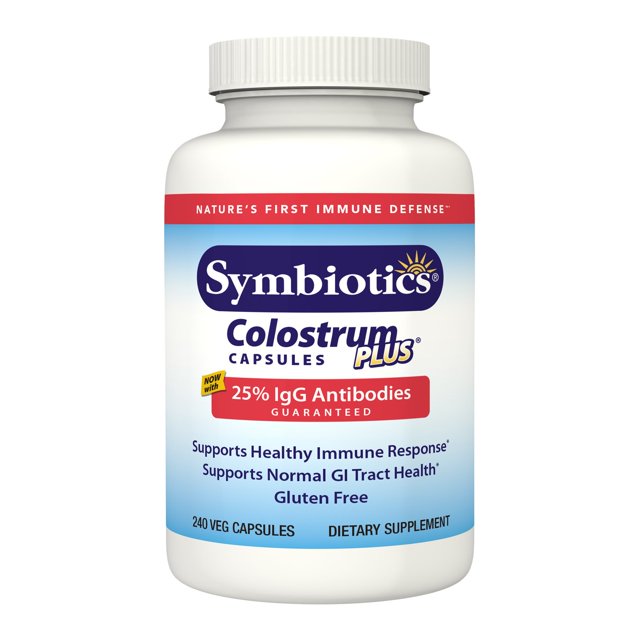 Symbiotics Colostrum Plus Capsules, 240 Ct - Walmart.com