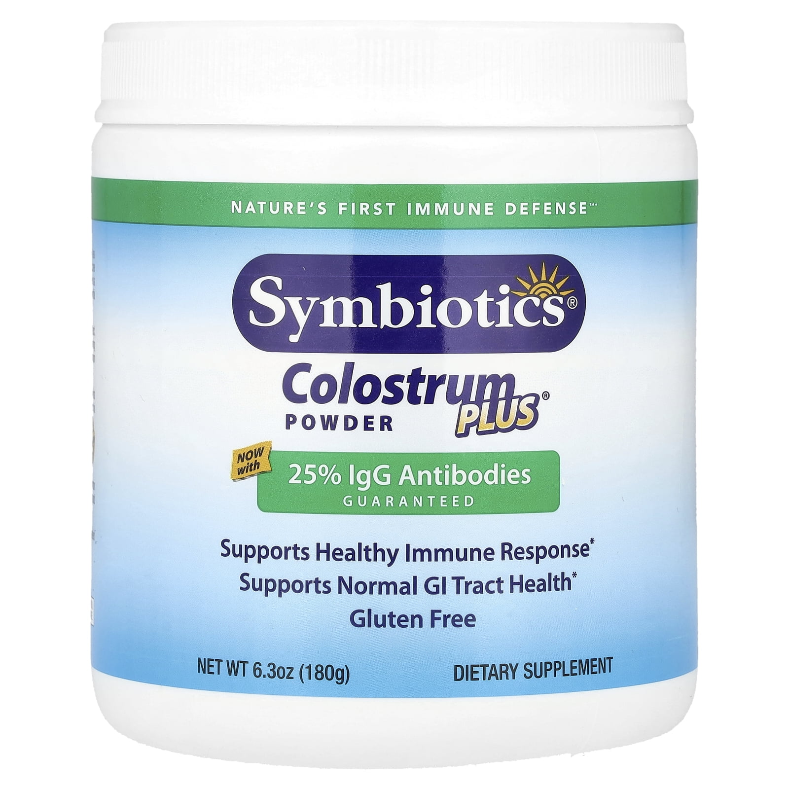 Symbiotics Supplement - Colostrum Plus Powder for Healthy Gut and ...