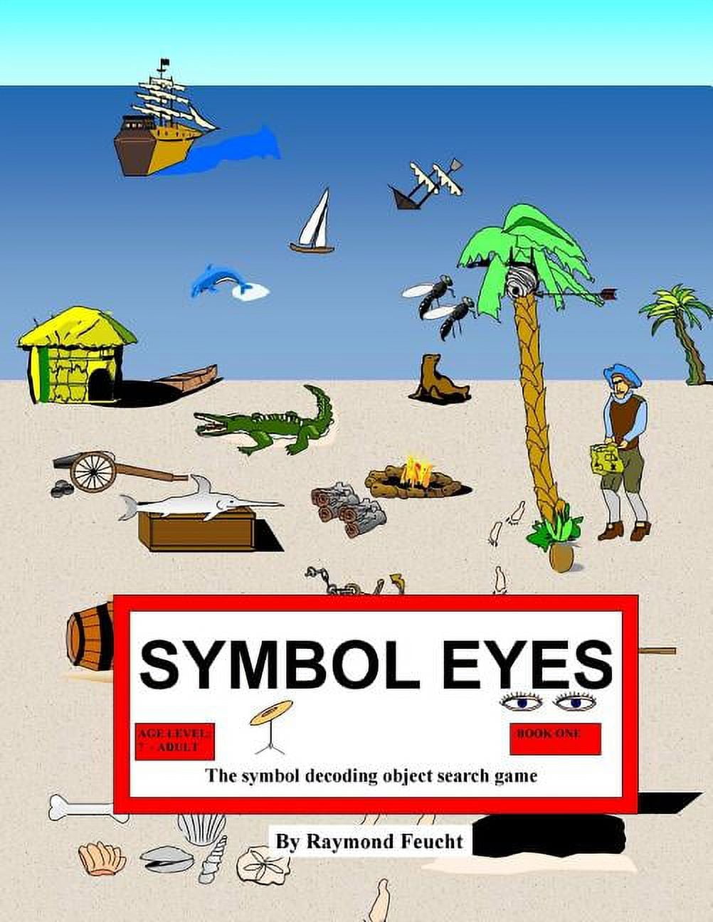 Symbol Eyes Rebus Game Puzzle Book, (Paperback) - Walmart.com