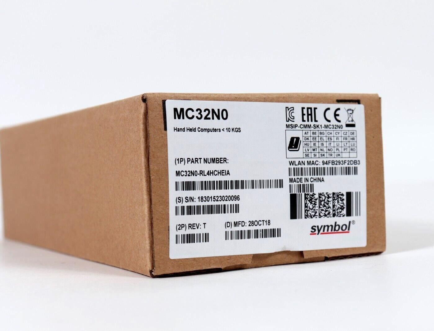 Symbol MC32N0-RL4HCHEIA Handheld Mobile Computer Barcode Scanner with ...