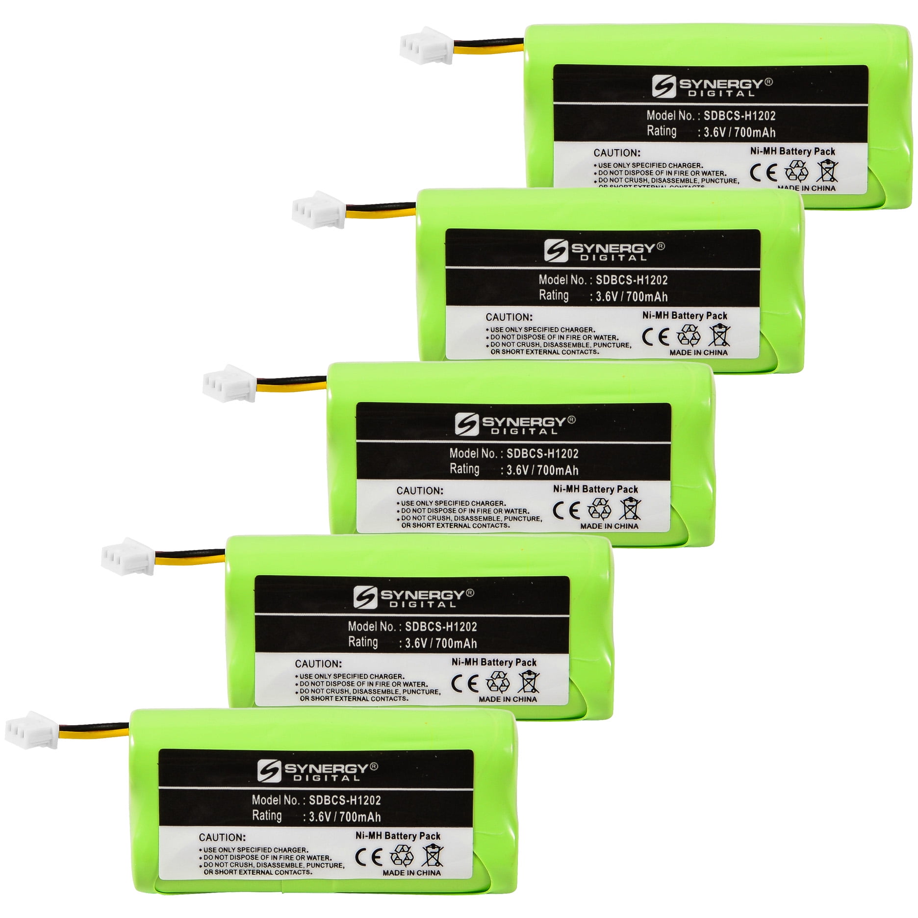 Symbol SY42H1-G Barcode Scanner Battery Combo-Pack includes: 5 x SDBCS ...