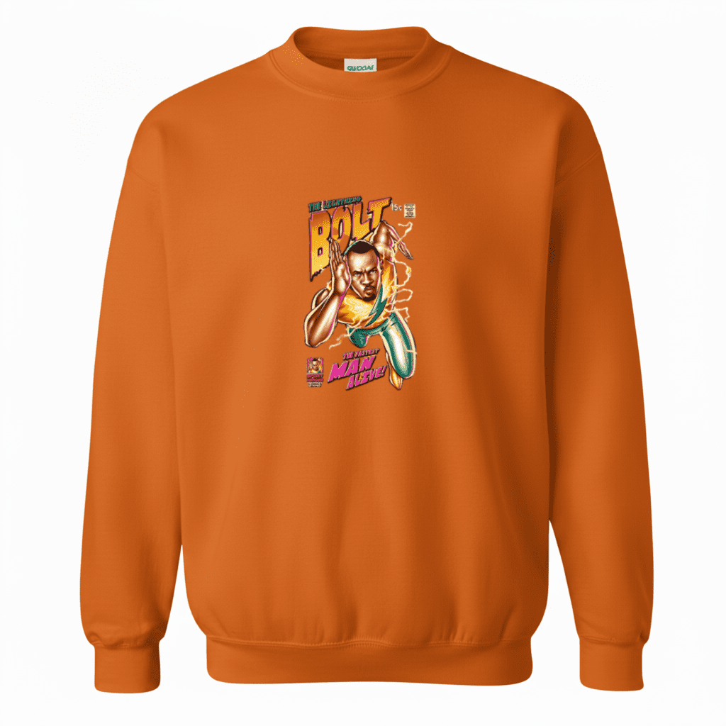 Symbol Spark Lightning Bolt Minimal Power Graphic Art Sweatshirt, up to ...