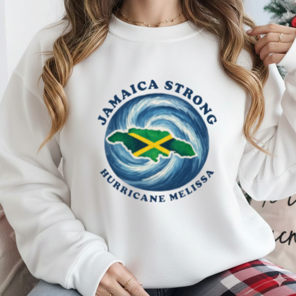 Symbol Stand Strong Jamaica Hurricane Melissa Strength Holiday Cheer ...