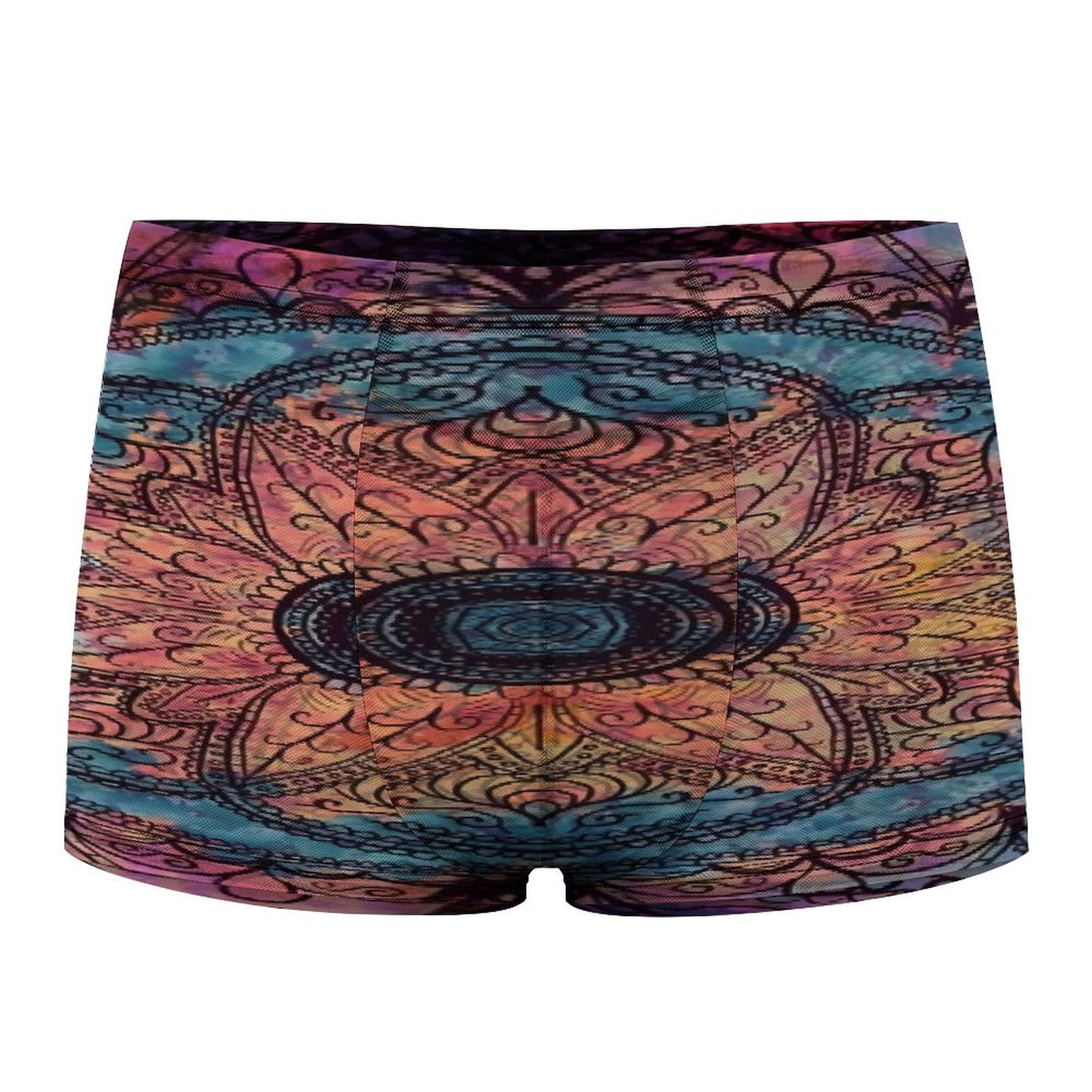 Symbol of The Universe in Ideal Men's Mesh Boxer Briefs Cooling ...