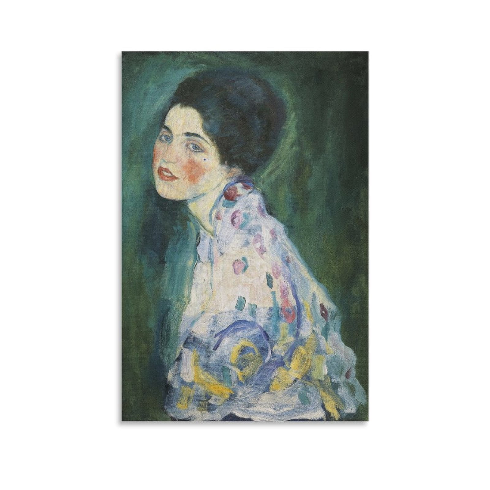 Symbolist Painter Gustav Klimt Portrait of A Young Woman Poster ...