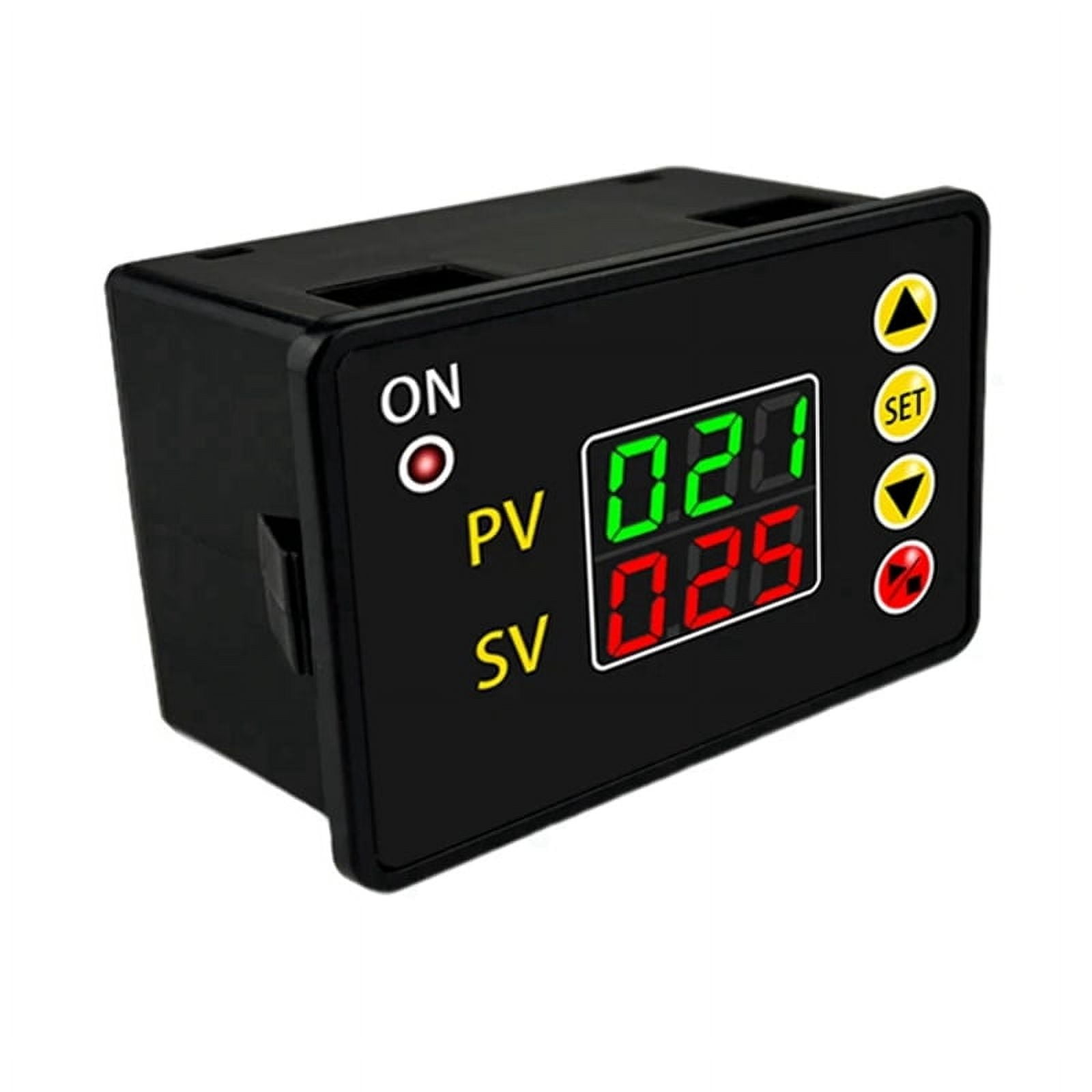 0-999s/Min/Hour DC 24V 480W Digital Time Delay Switch Relay T2310 Open Control Module Power ...