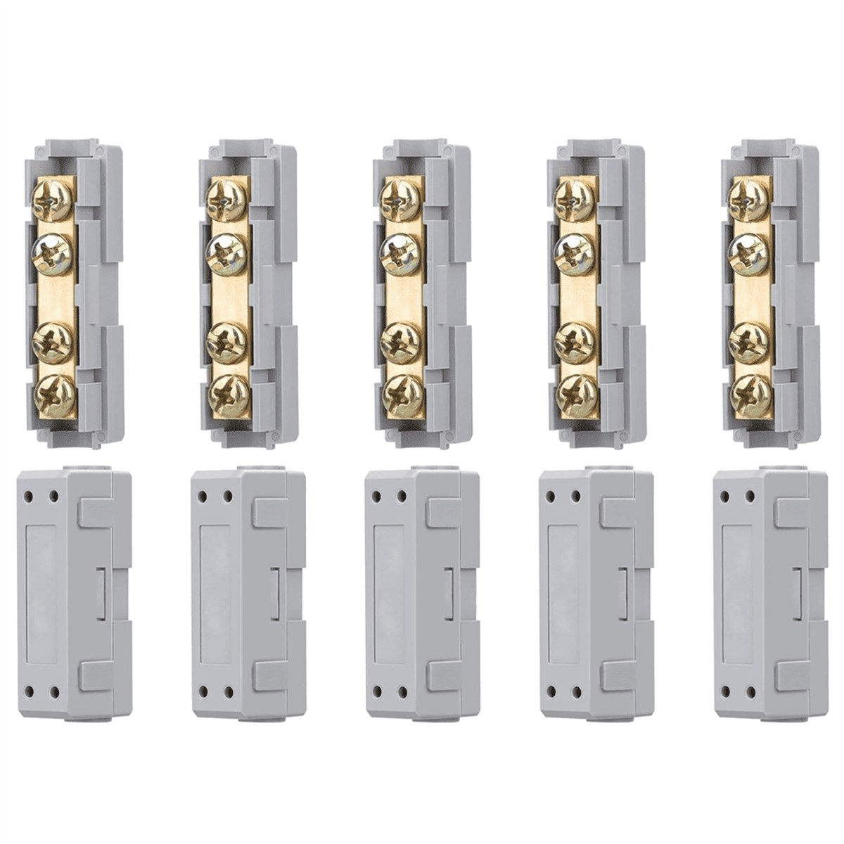 Symkmb 10PCS 6 AWG Gauge Wire Connector Nut Kit,80A Quick Wiring ...