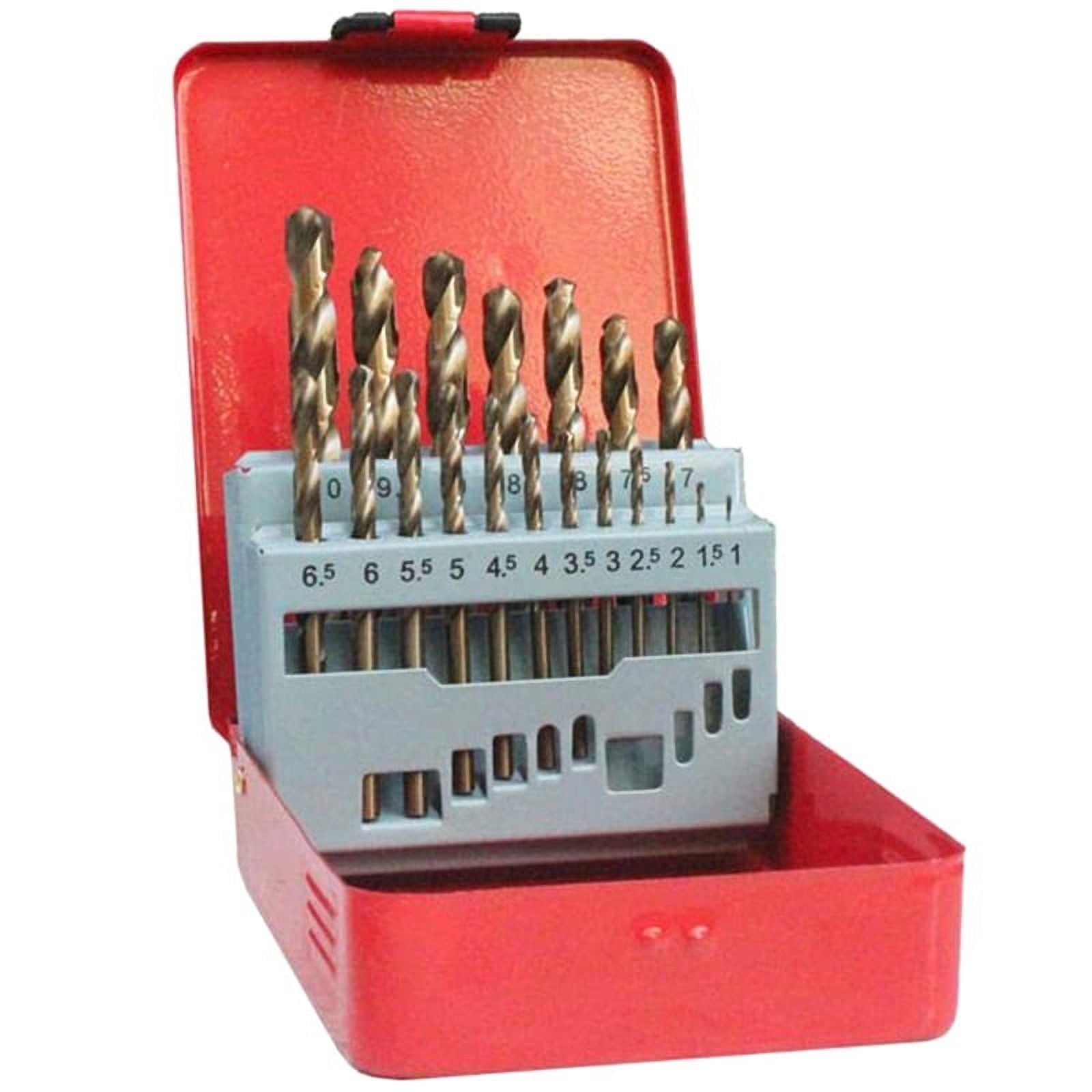 Symkmb 19-Piece Set Cobalt Drill Bit Set 1.0-10mm M35 Carbide Drill ...