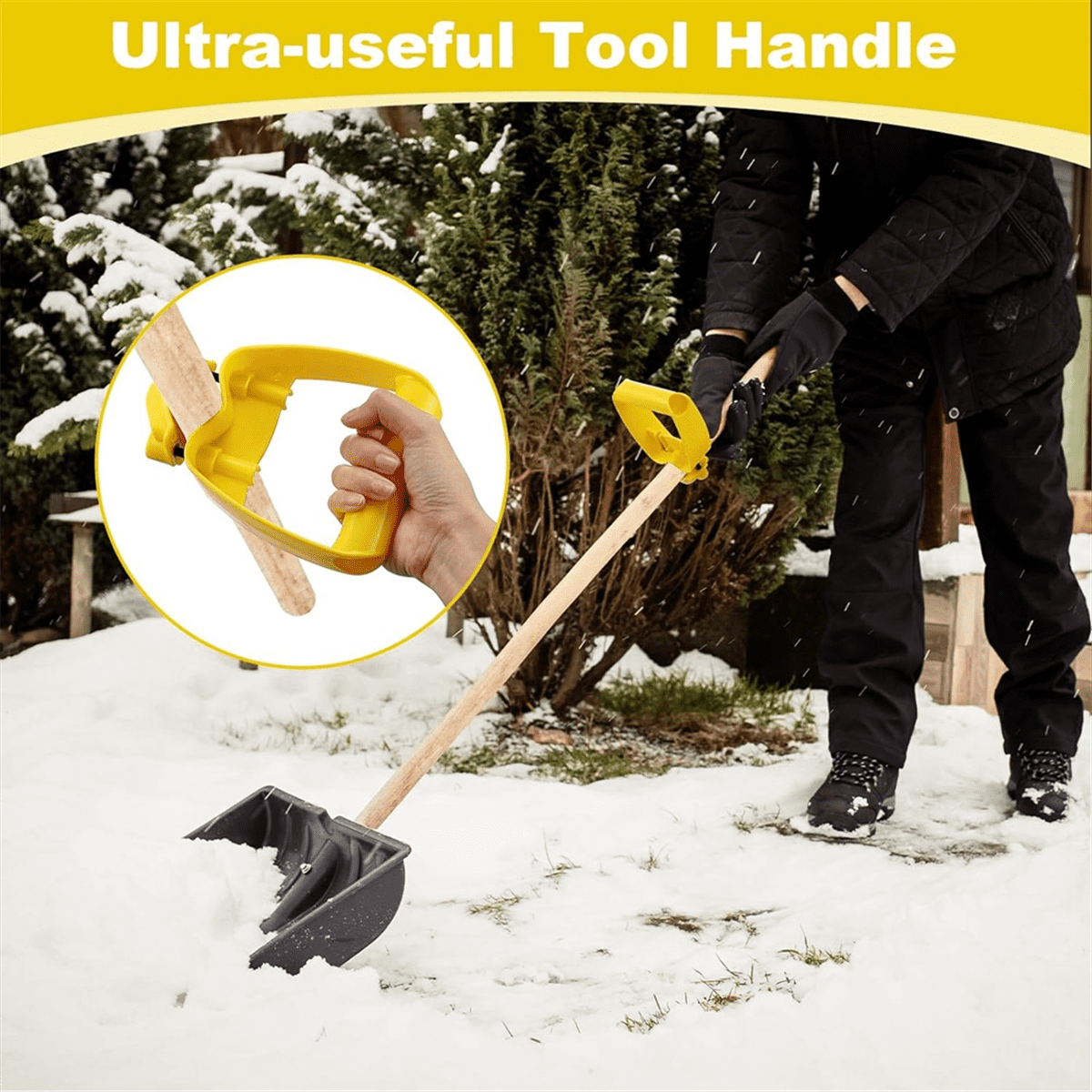 2 Pack Back Saving Tool Handle Attachment, Labor Saving Ergonomic ...