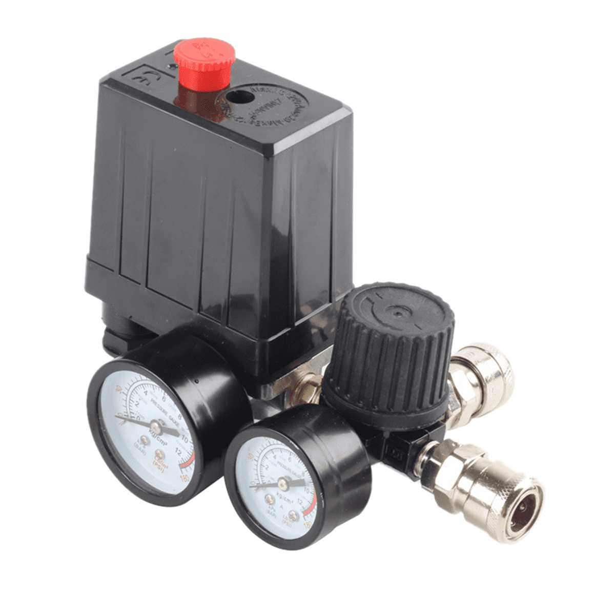 Symkmb 3000L/Min Air Pump Control Valve 0-180 PSI Gauge 220V/380V ...
