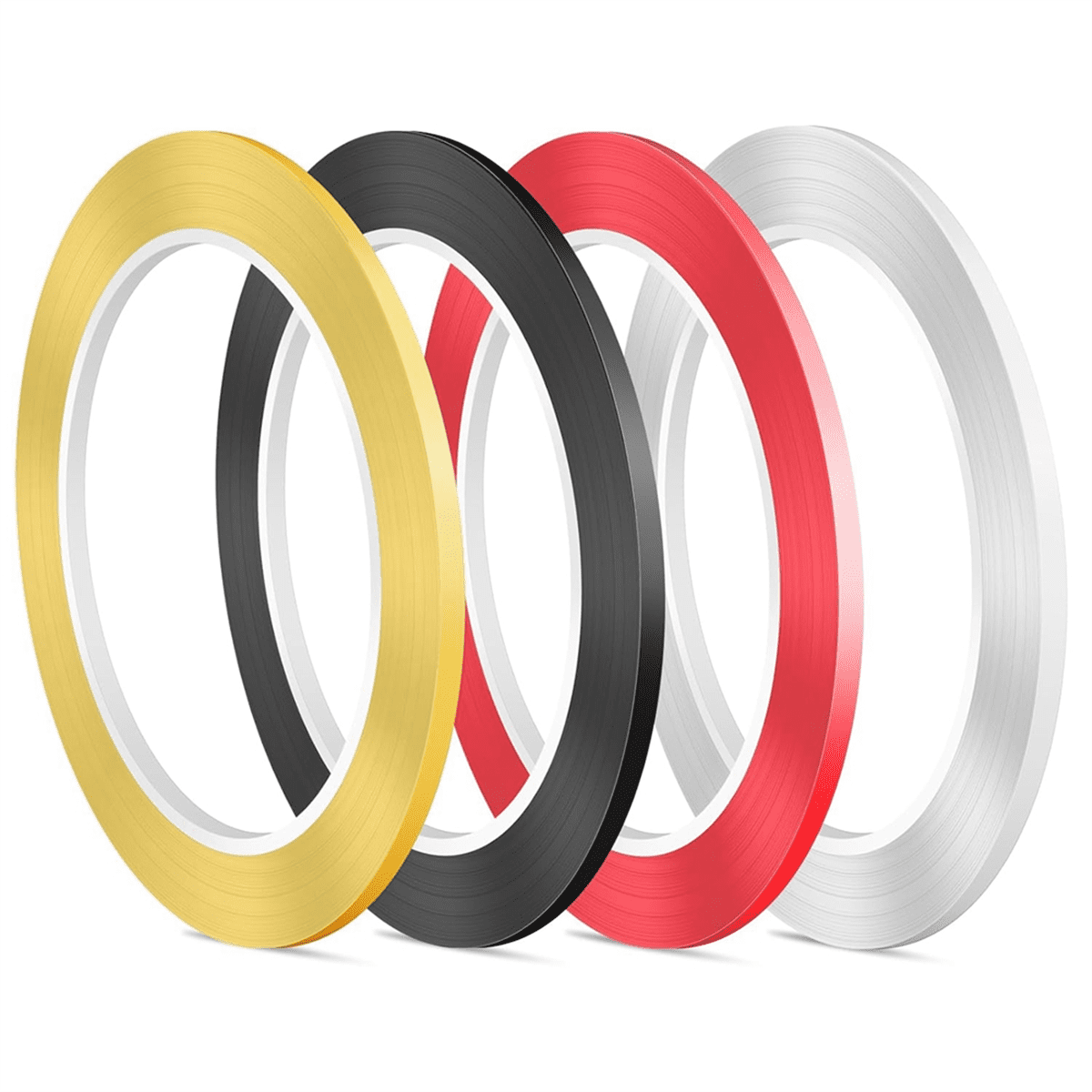 Symkmb 4 Rolls Dry Erase Board Tape Lines, 1/8in X 216ft Thin ...