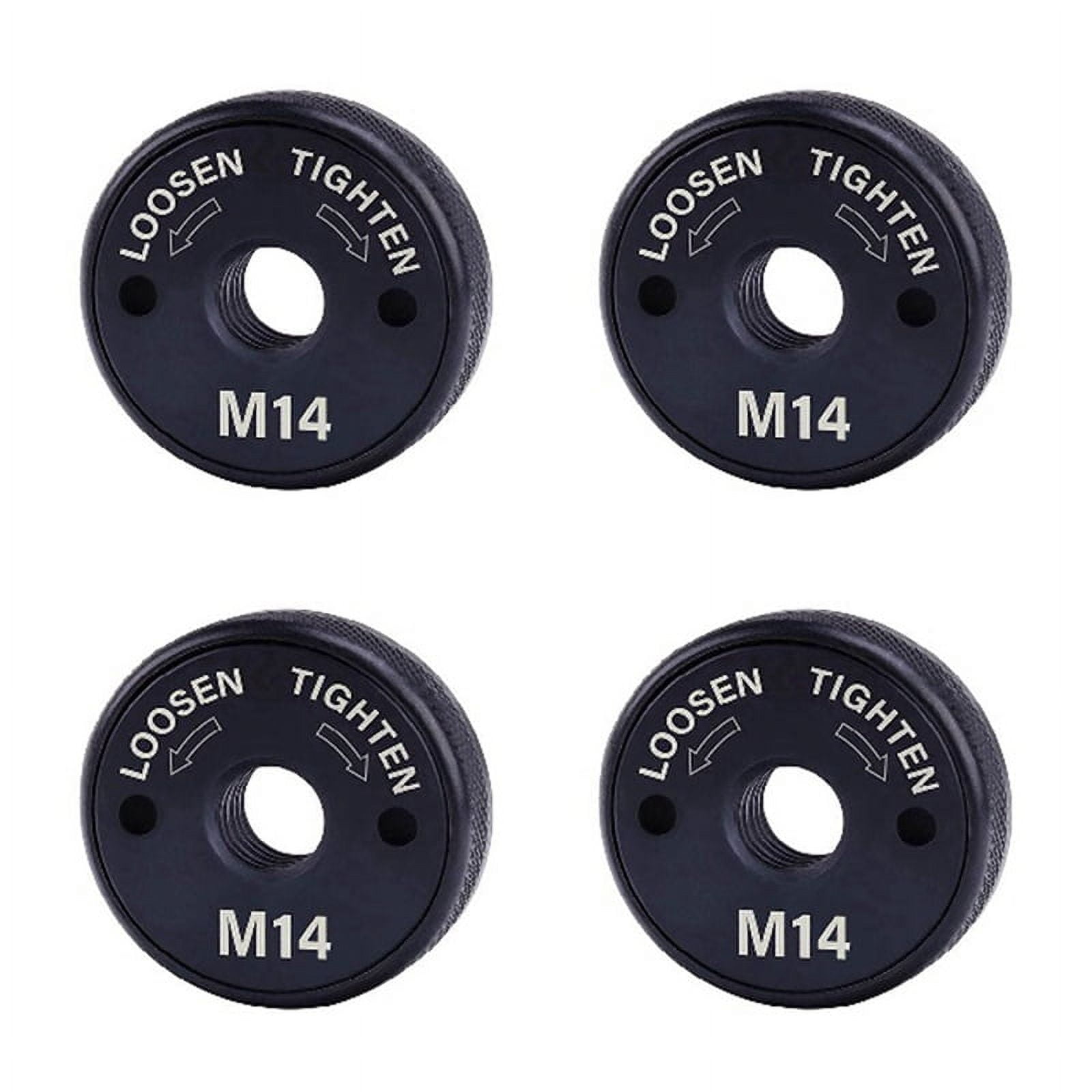 NEW 4pcs M14 Angle Grinder Locking Nut, Quick Change Clamping Plate ...