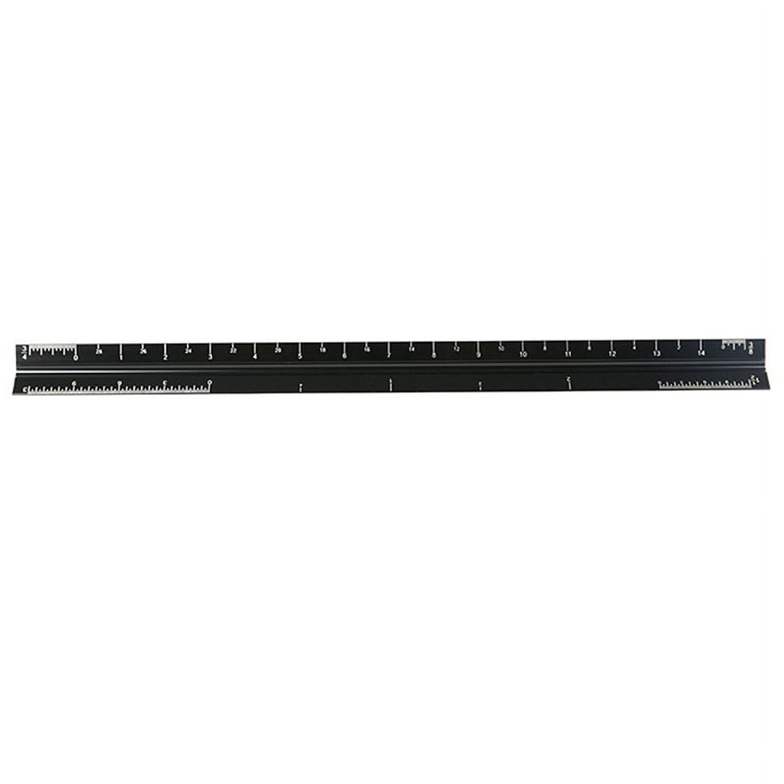 Symkmb Architectural Scale Ruler 12Inch Aluminum Architect Scale ...