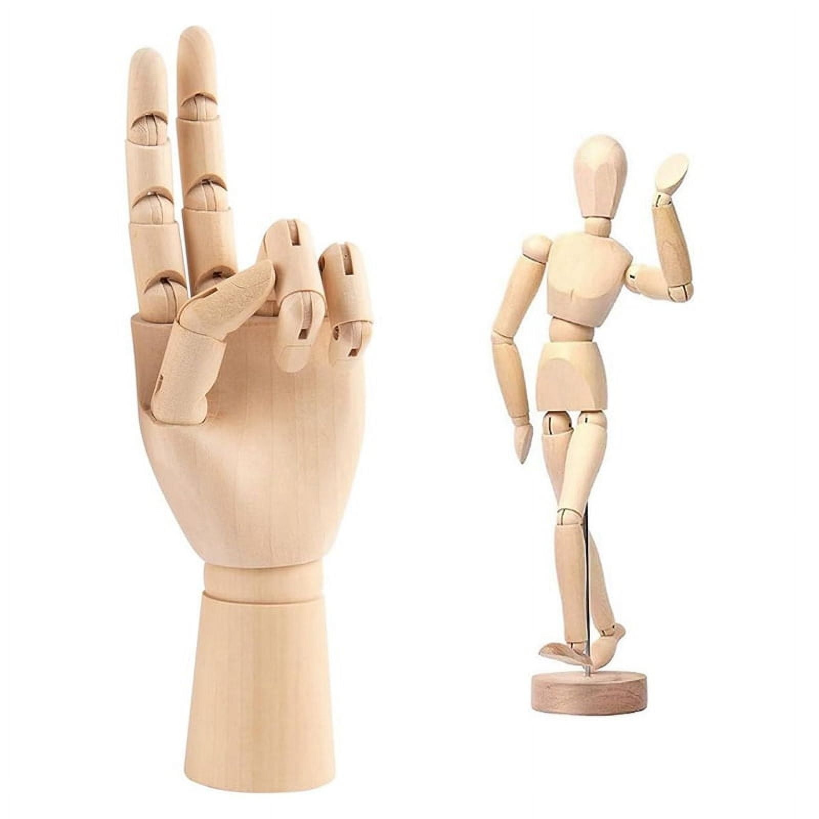 Symkmb Artists Wooden Drawing Figure Mannequin Human People Dolls ...