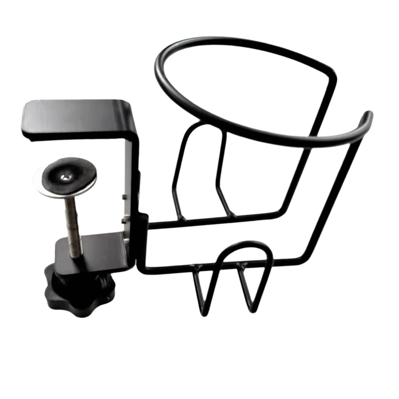 Clip-on Table Cup Holder Metal Cup Holder Drink Cup Holder, Can Drinks ...