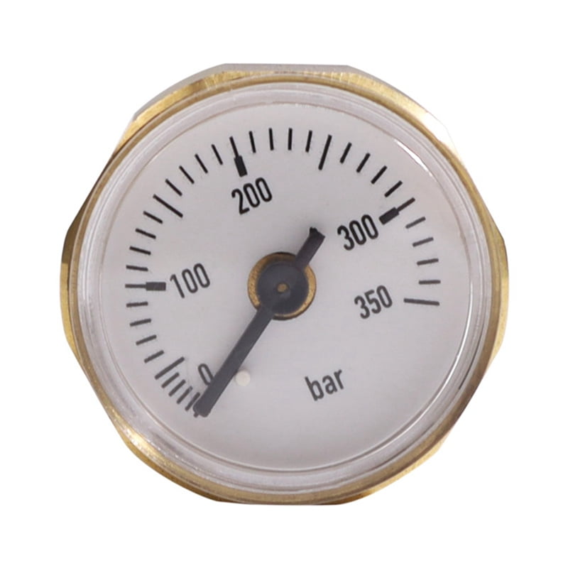 Symkmb ED 28mm Dial Precision Air Pressure Gauge Manometer 350Bar with ...