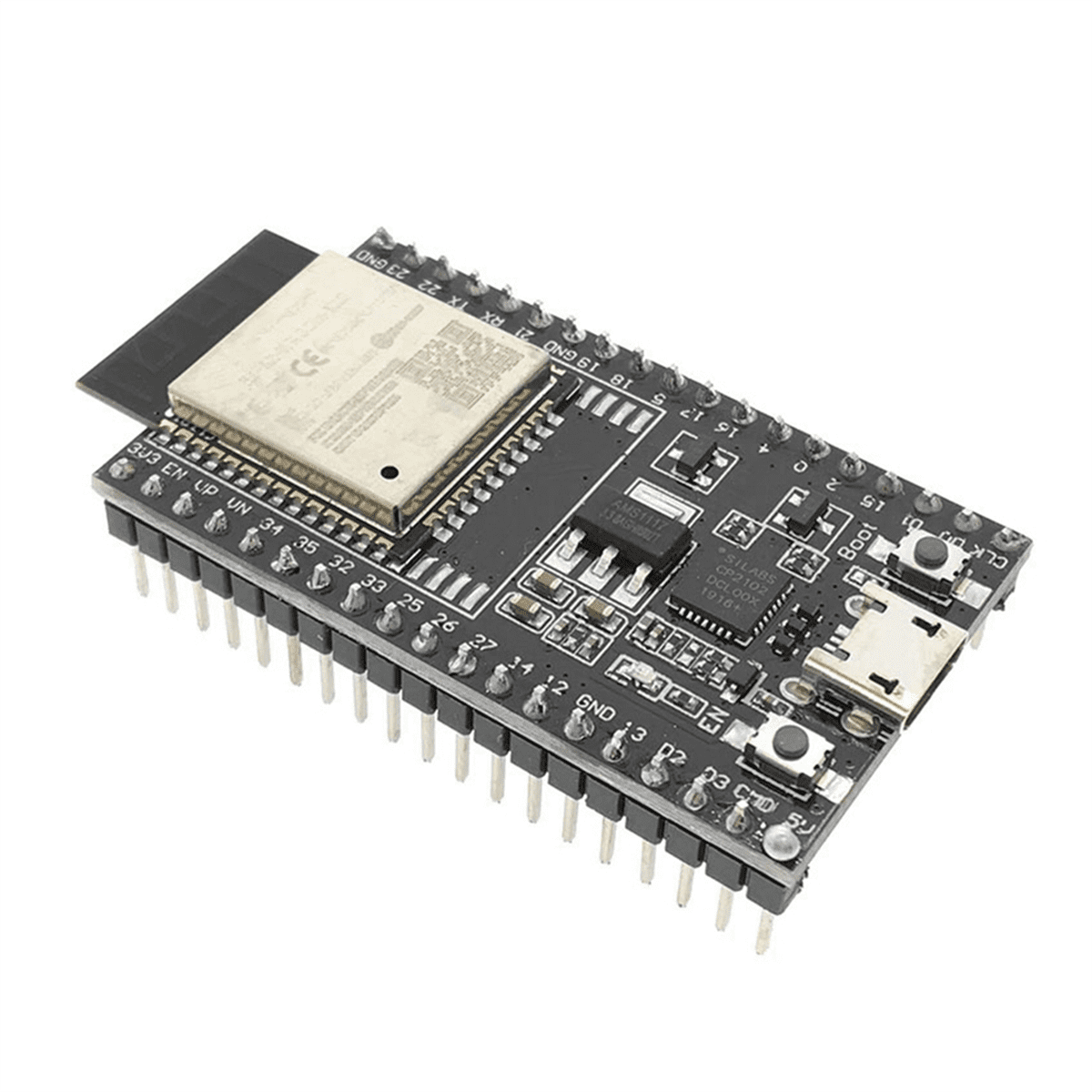 Symkmb ESP32-DevKitC Core Board ESP32 Development Board ESP32-WROOM-32D Electronic components ...