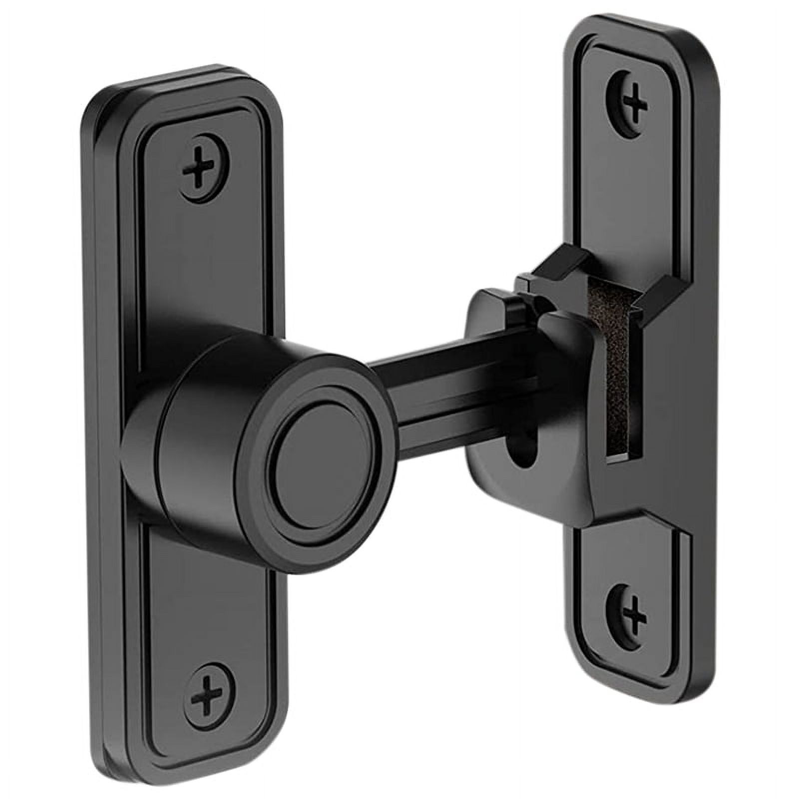Symkmb Heavy Duty Gate Latches 90 Degree Right Angle Barn Door Lock ...