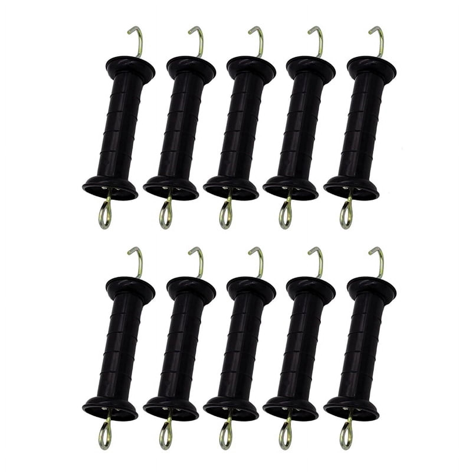 Symkmb Livestock Farm Electric Fence Door Handle with Insulator Cattle ...