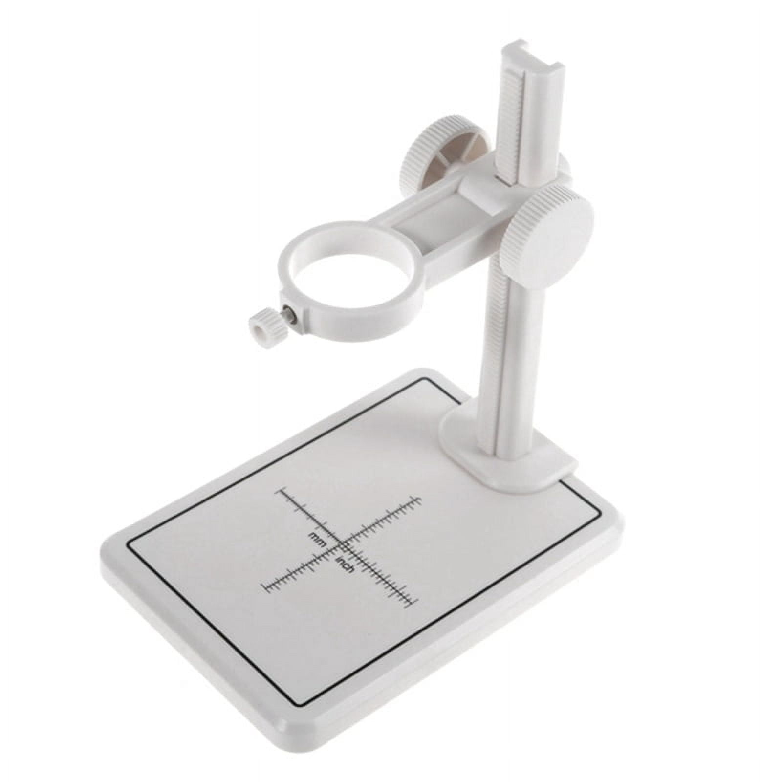 Microscope Stand with Scale Adjustable Holder Bracket Large Base ...
