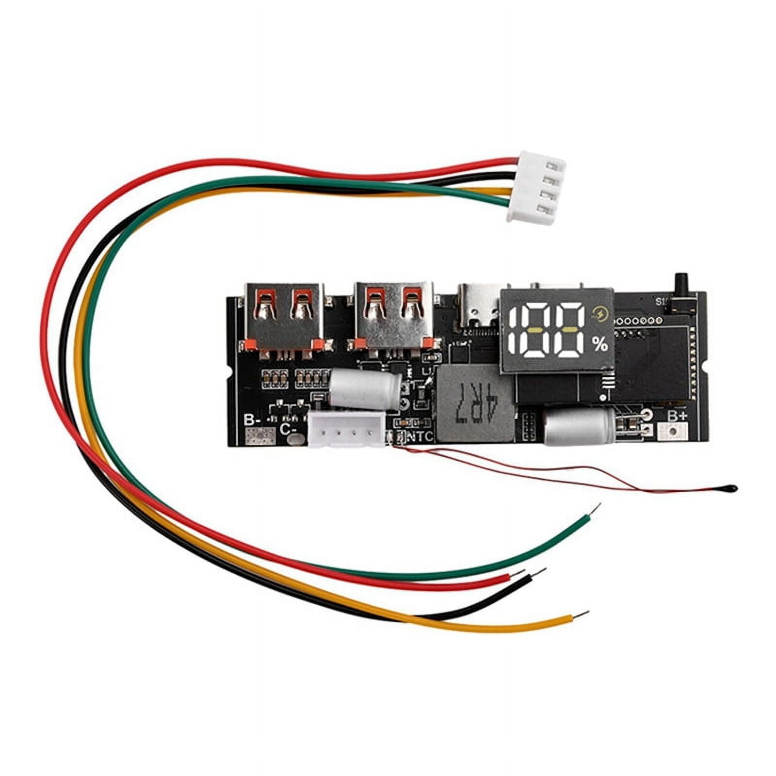 Symkmb Power Bank Double TYPE C Port Two Way Mobile Power Module 18650 ...