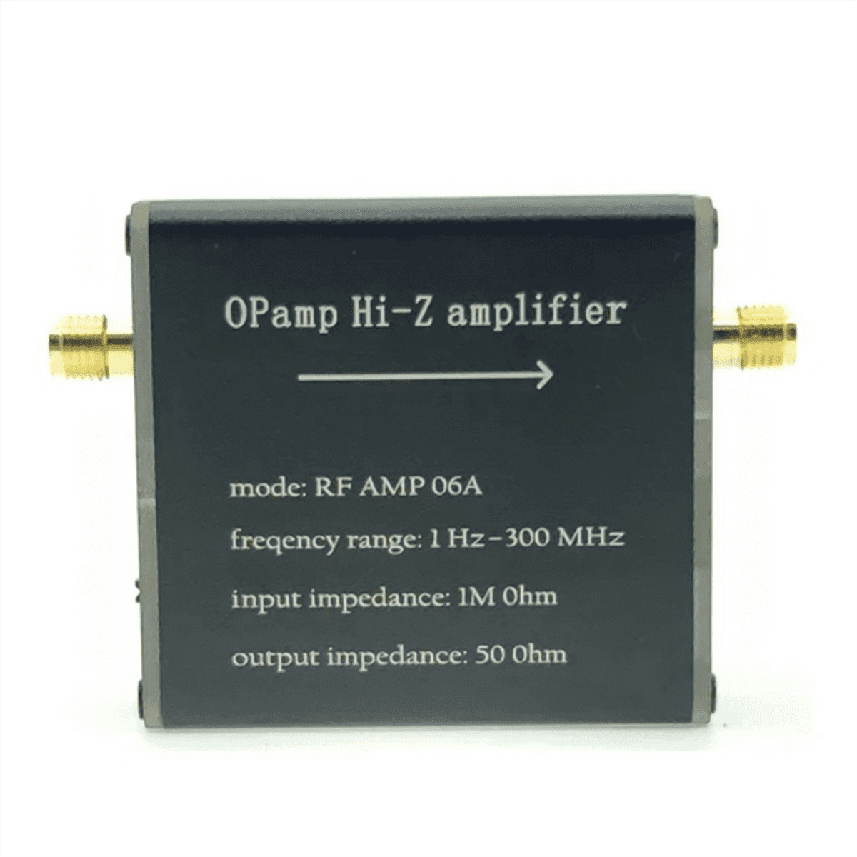 Symkmb RF AMP 06A 1Hz-300MHZ 50 Ohm High Impedance Amplifier is ...