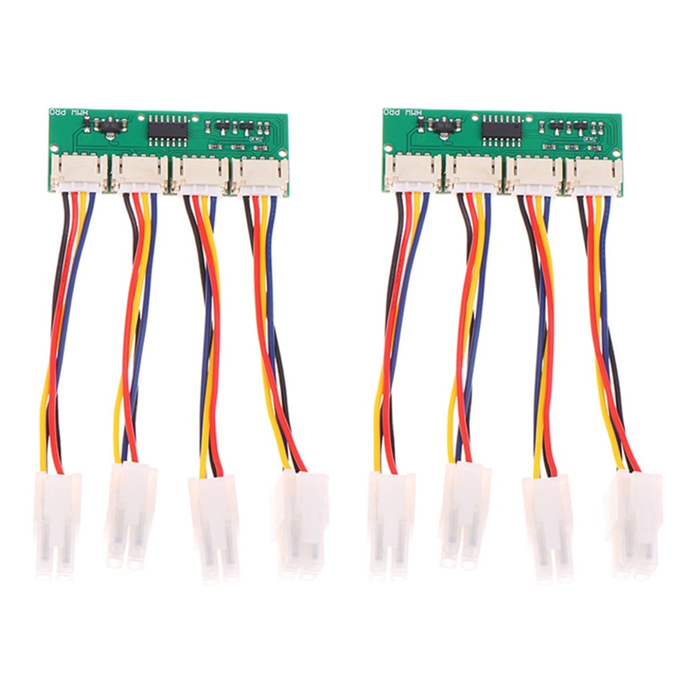 Symkmb S21 Fan Spoofer 12V 4-In-1 Square 4Pin Fan Simulator for Bitmain ...