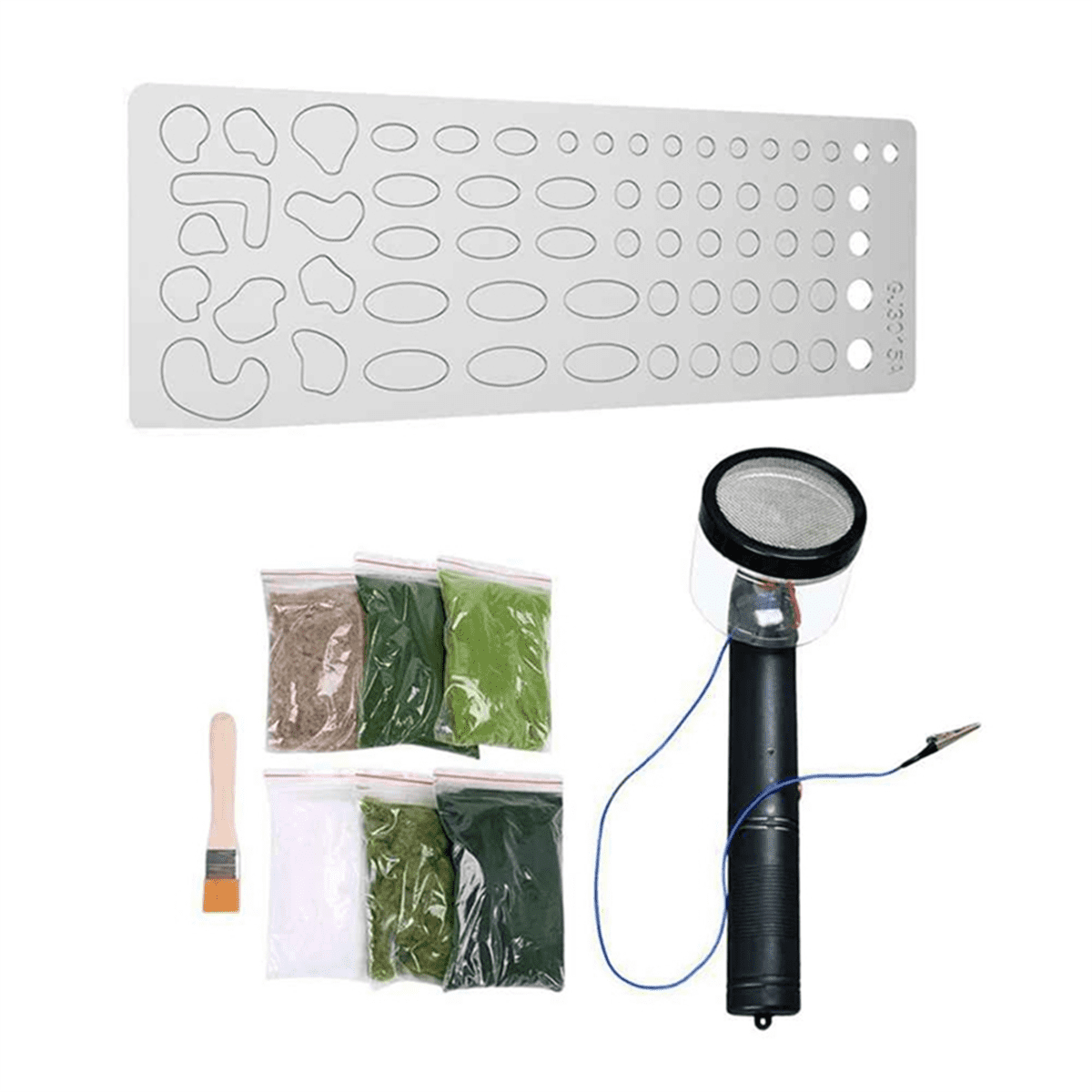 Symkmb Static Grass Flocking Applicator Electrostatic Grass Planter ...