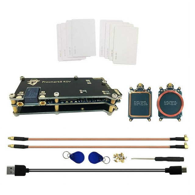 Symkmb Upgraded 512k Proxmark3 RDV2 Memory PM3 DEV Proxmark 3 Kit NFC RFID Cloner Reader IC ID ...