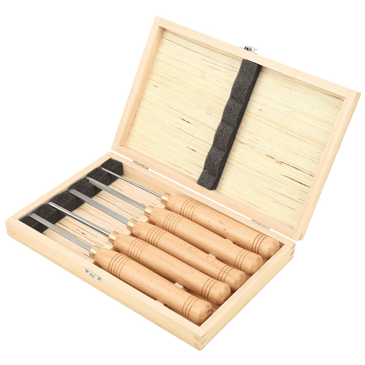 Symkmb Woodworking Tools Lathe Set,Wood Turning Tools,Lathe Chisel Set ...