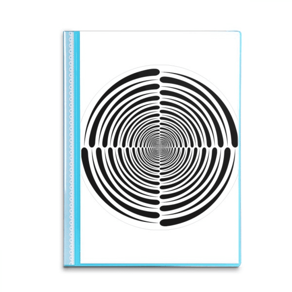 Symmetrical Dense Corrugated Lines Book Sheet Protectors Portfolio ...