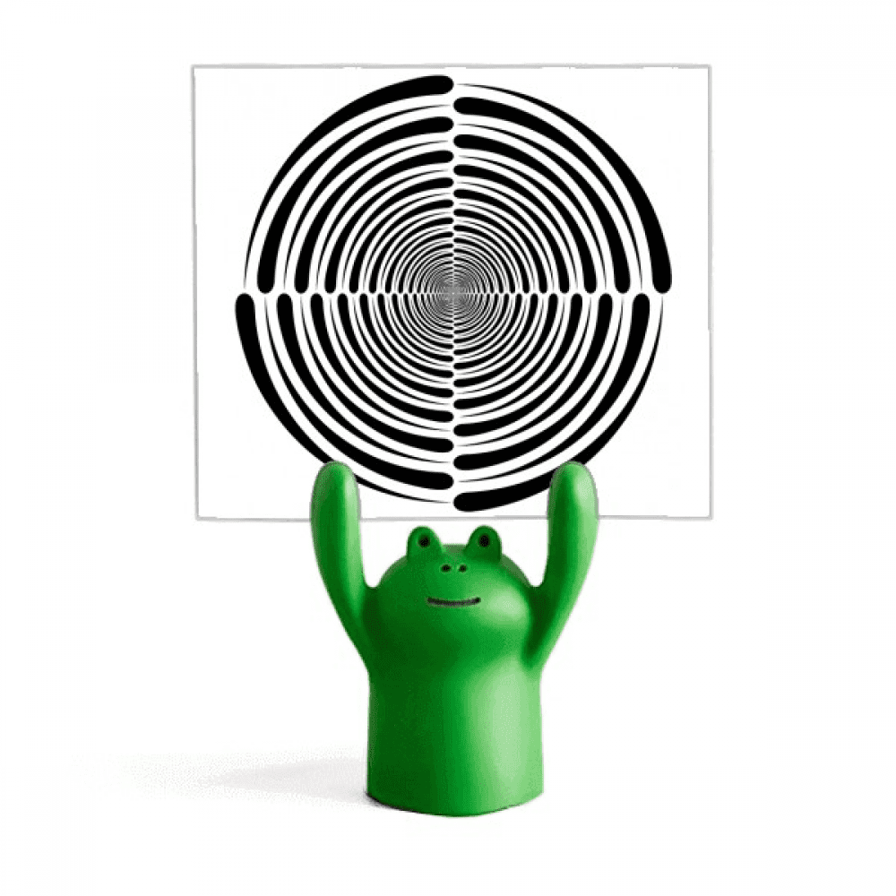 Symmetrical Dense Corrugated Lines Memo Holder Cartoon Animal Frog ...