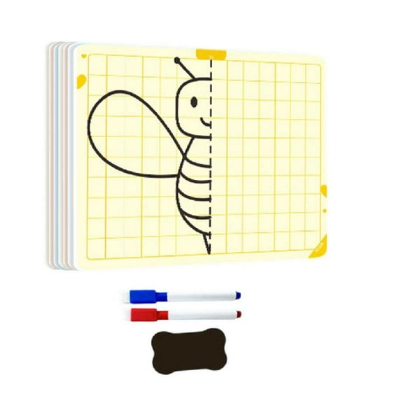 Symmetrical Drawing Learning Set With Gridded Drawing Board And ...
