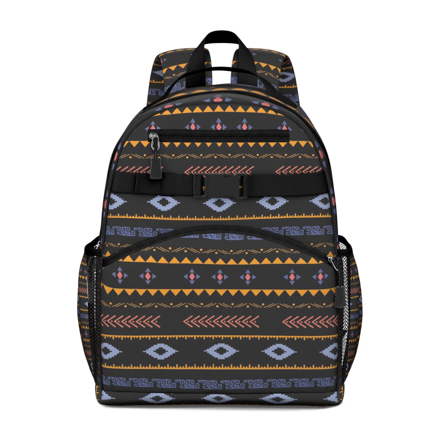 Symmetrical Rustic Style Daypack - Breathable Padded Design for ...