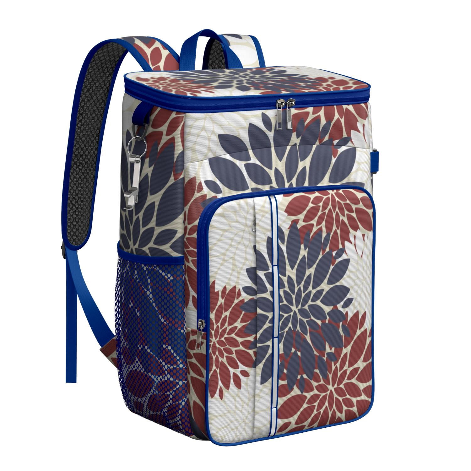Symmetrical Rustic Style Insulated Cooler Backpack - 20L Soft Cooler ...
